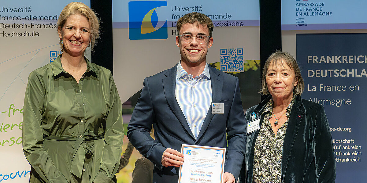 OTH Regensburg student honoured with DFH Excellence Award