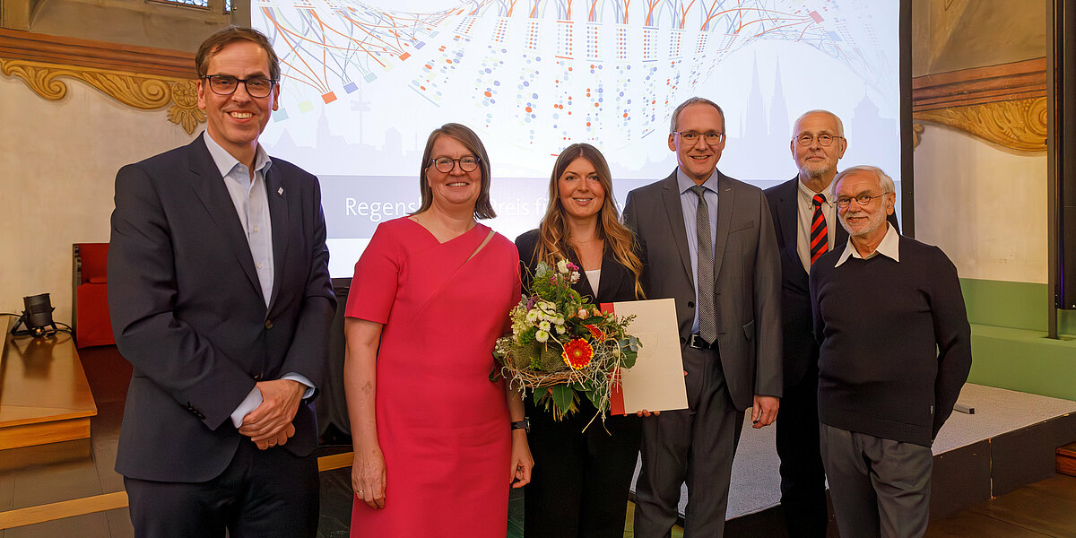 OTH graduate Dr Andrea Reindl honoured with Regensburg Prize for Women ...