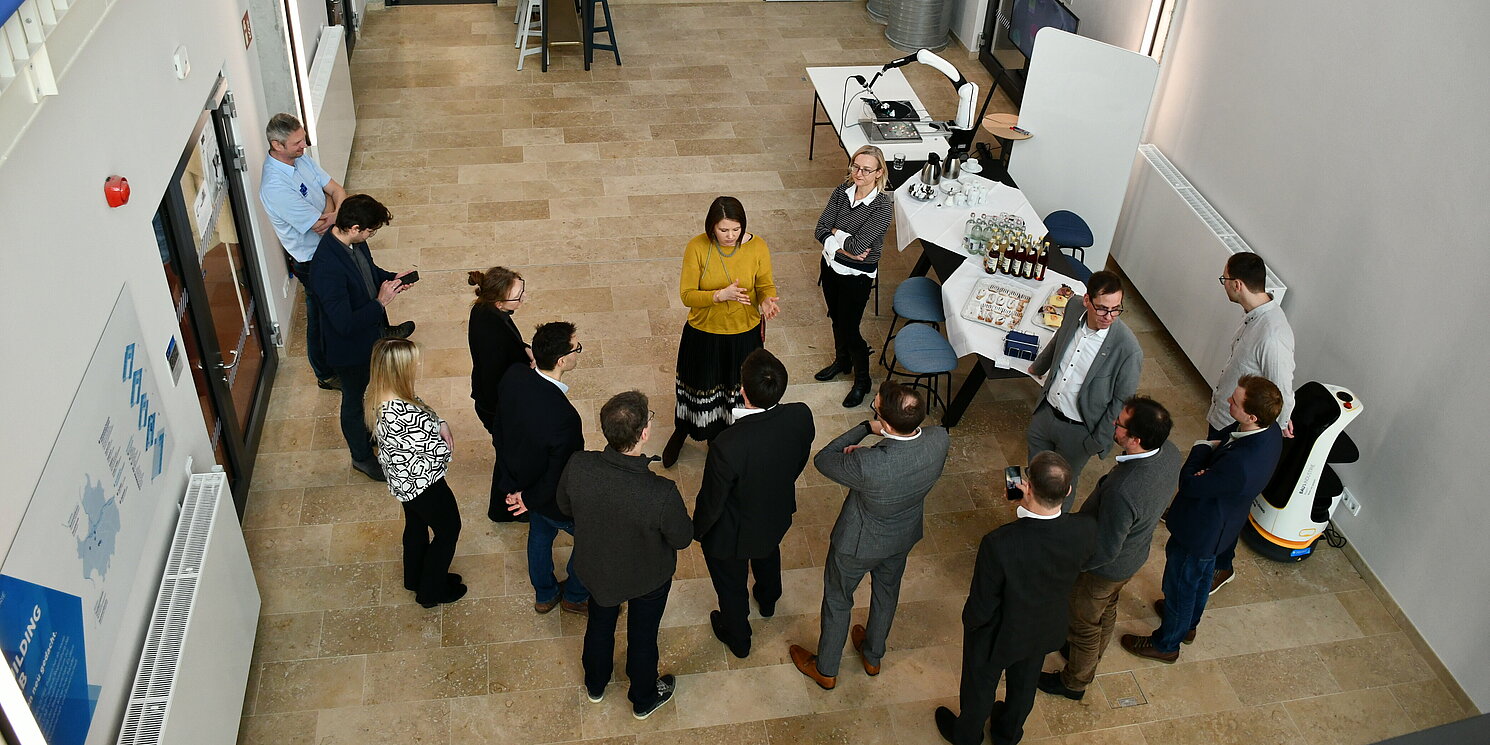 Bundestagsabgeordnete war beeindruckt von KI-Projekten